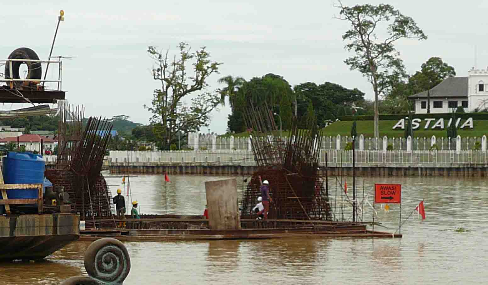 On the ‘Golden Bridge’ project, Kuching – Sarawak Heritage Society